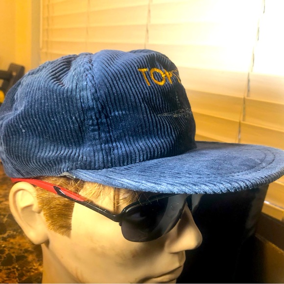 Top Gun | Accessories | Mens Vintage Black Corduroy Baseball Cap Top ...
